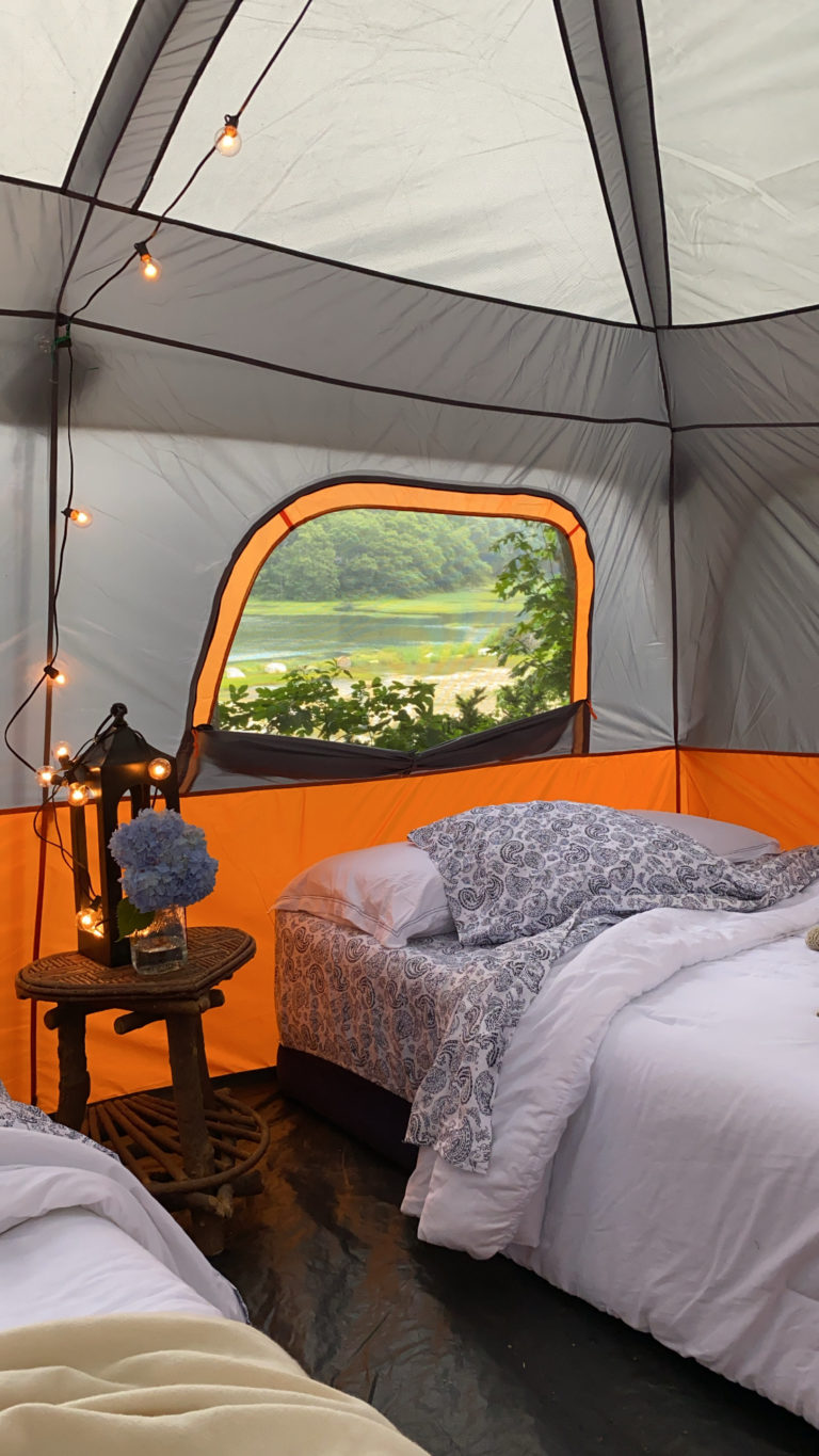 Glamping, Old Silver Shed Style! - Old Silver Shed